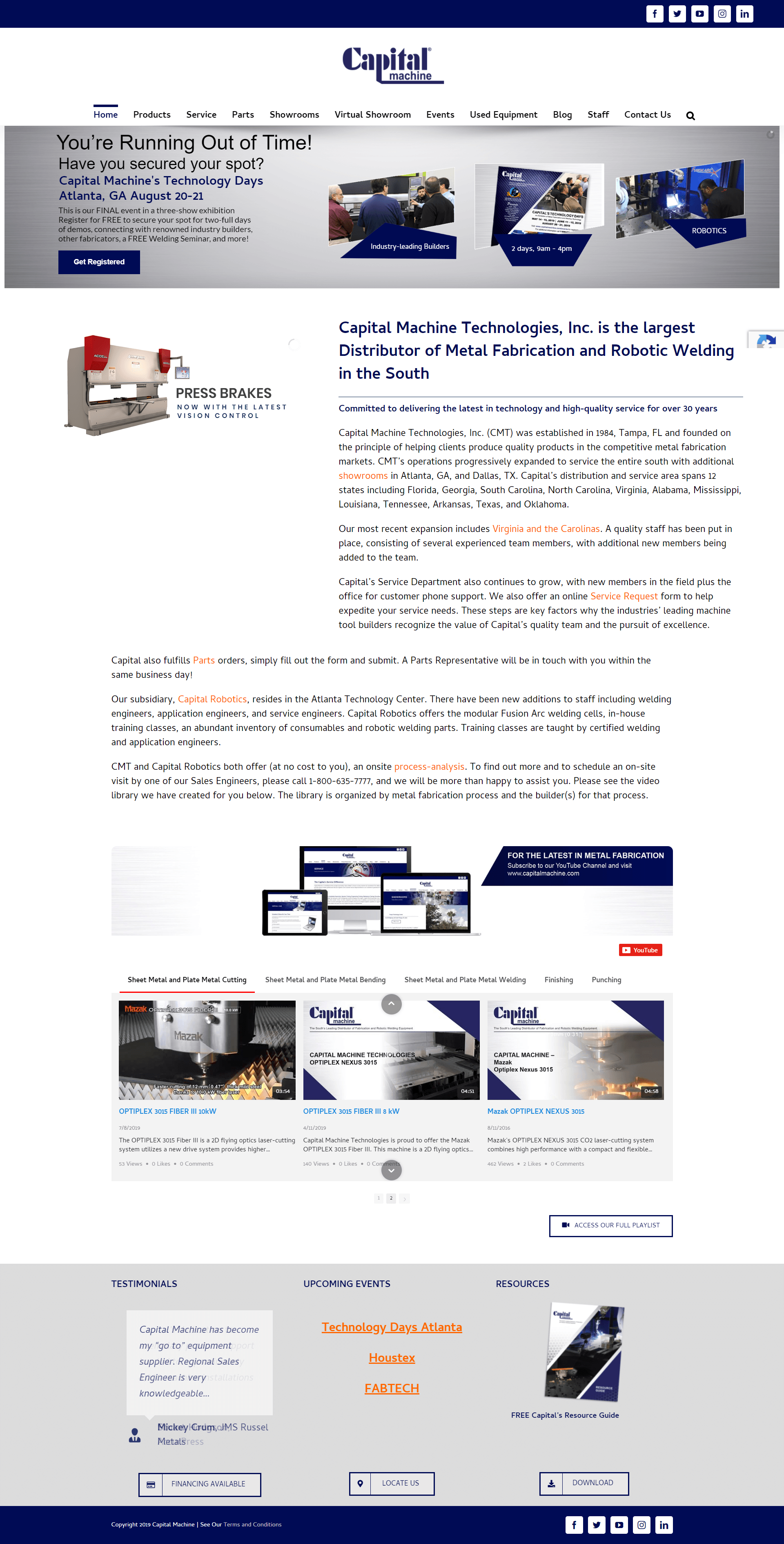 Capital Machine Technologies - Time-Savers, Inc.